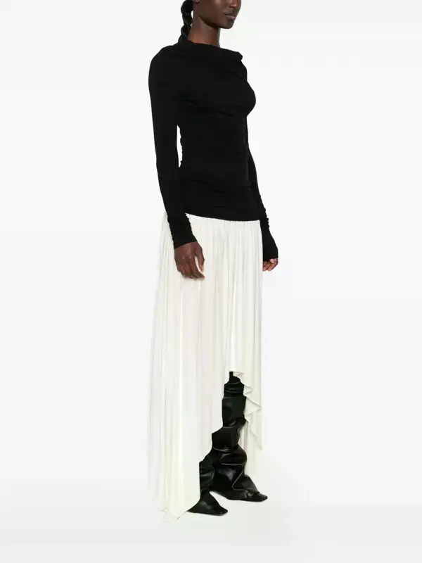 ENTIRE STUDIOS Draped Long-sleeve Top