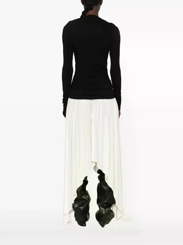 ENTIRE STUDIOS Draped Long-sleeve Top