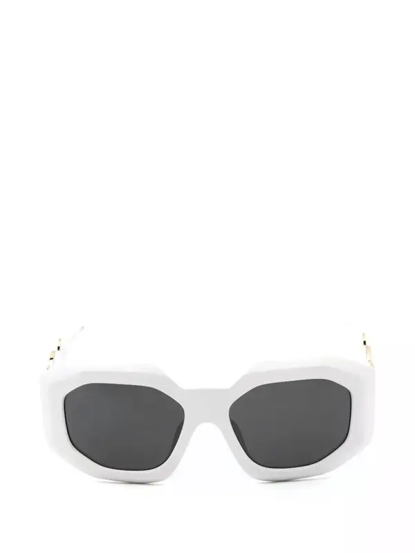 Versace Geometric-frame Sunglasses - White