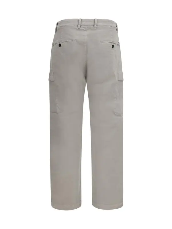 C.P. COMPANY Stretch Cotton Satin Cargo Pants