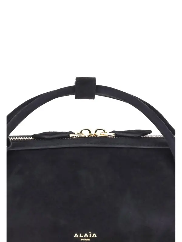 Alaïa Le Teckel Goat Leather Clutch - Black