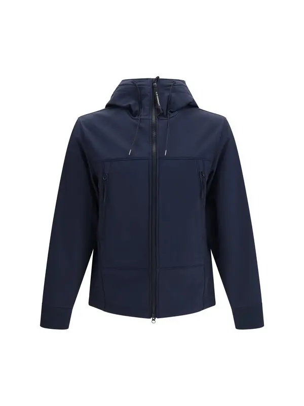 C.P. COMPANY C.p. Shell-r Goggle Jacket - Blue