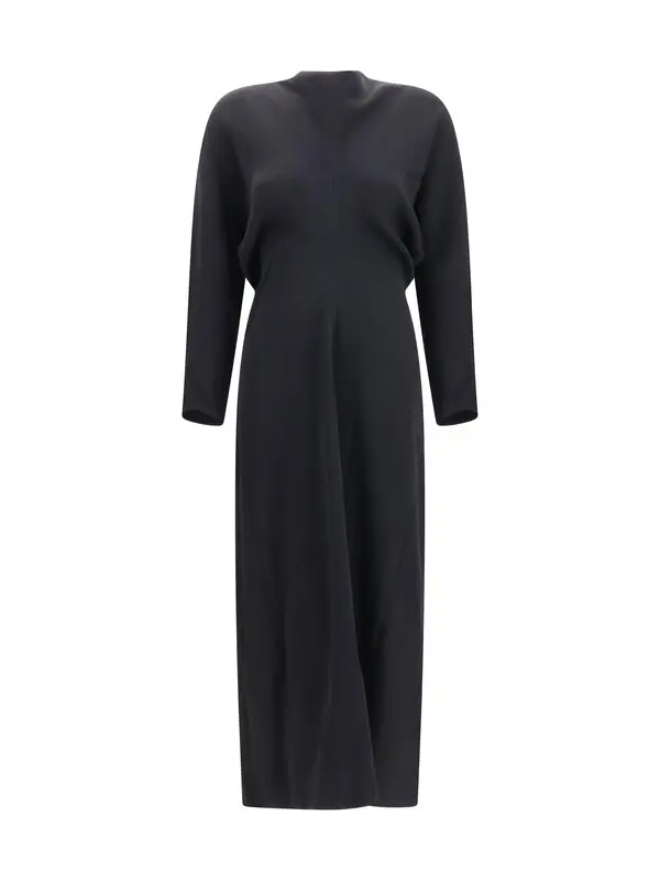 TOTEME Open-back Bow Dress - Black