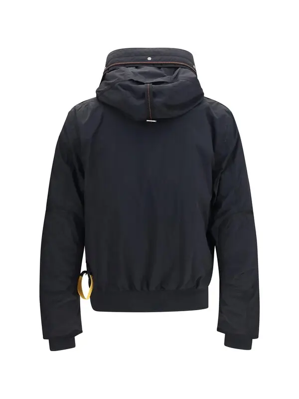 PARAJUMPERS Gobi Bomber Jacket With Hood - Black