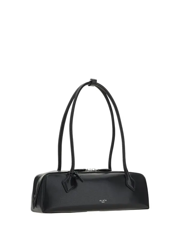 Alaïa Le Teckel Shoulder Bag - Black