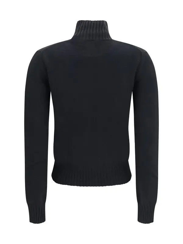 AMI Paris De Coeur Turtleneck Sweater