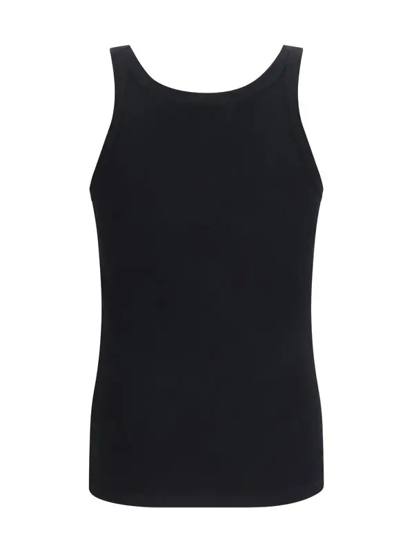 Dolce & Gabbana Marcello Ribbed Cotton Tank Top