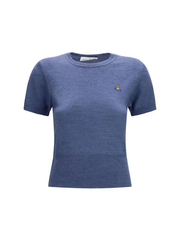 VIVIENNE WESTWOOD Bea Wool Top - Blue