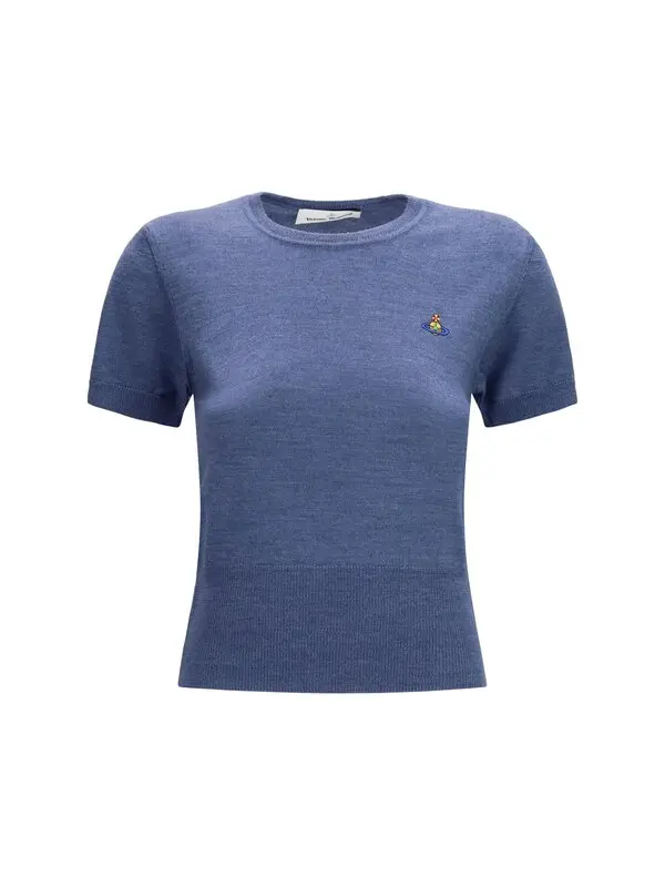 VIVIENNE WESTWOOD Bea Wool Top - Blue