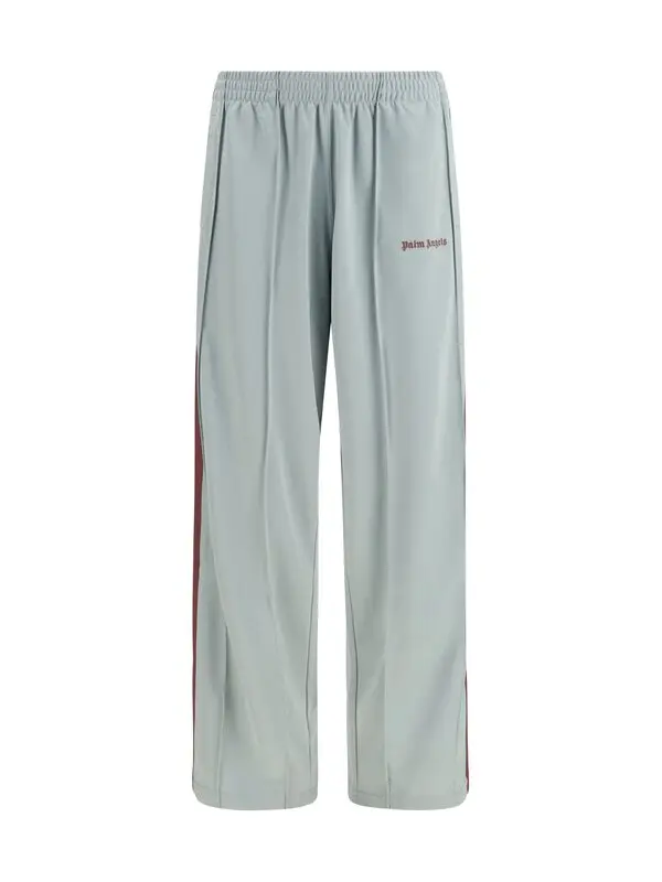 Palm Angels Urban Track Logo Sweatpants - Blue