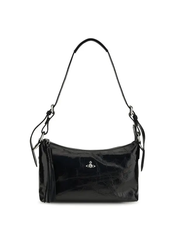 VIVIENNE WESTWOOD Emma Shoulder Bag Calfskin