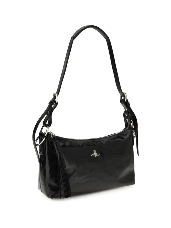 VIVIENNE WESTWOOD Emma Shoulder Bag Calfskin