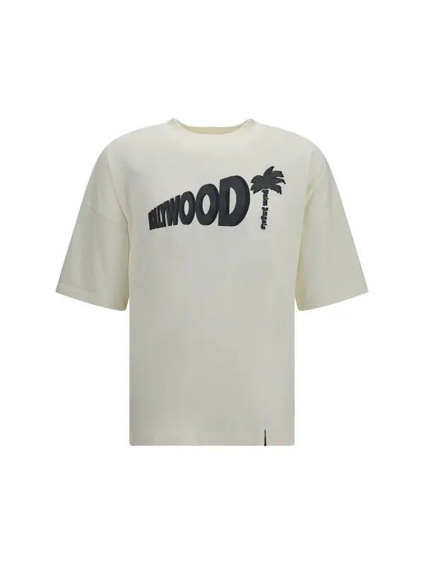Palm Angels Sunset Blvd Palm T-shirt - White