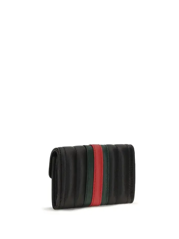 Gucci Marmont Web Gg Wallet