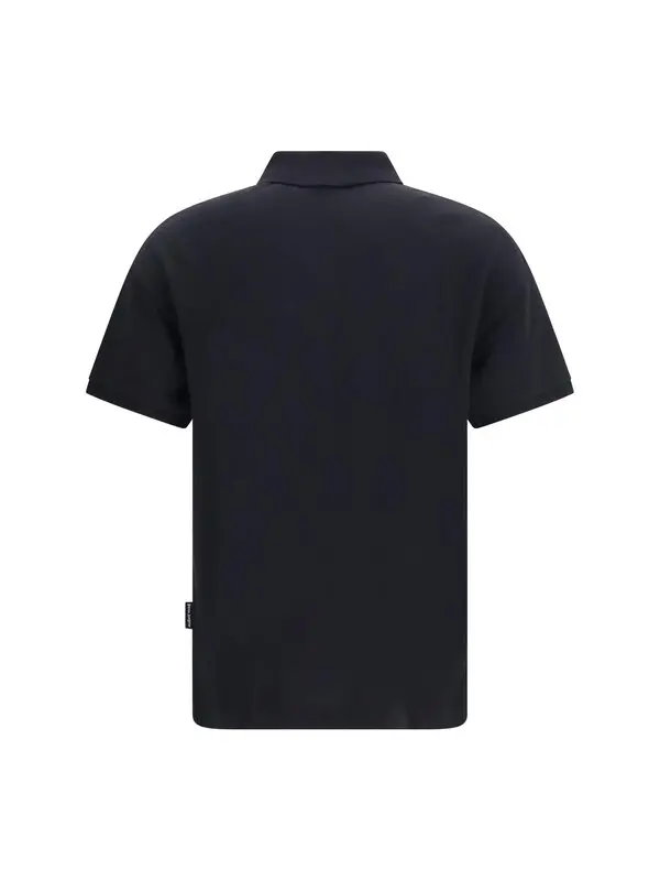 Palm Angels Cotton Polo With Embroidered Logo