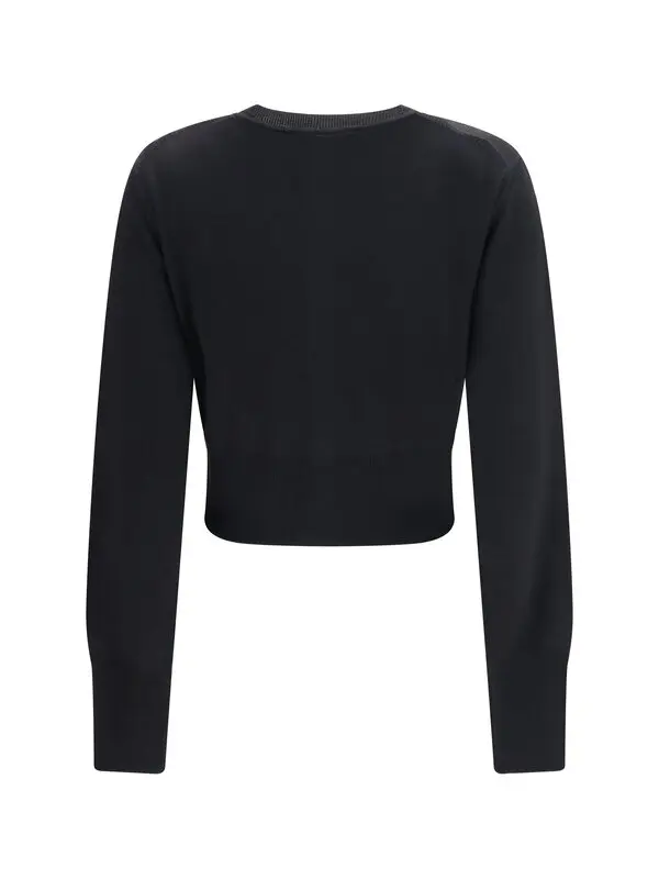 VIVIENNE WESTWOOD Bea Cropped Wool Cardigan