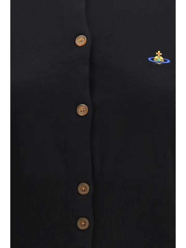 VIVIENNE WESTWOOD Bea Cropped Wool Cardigan
