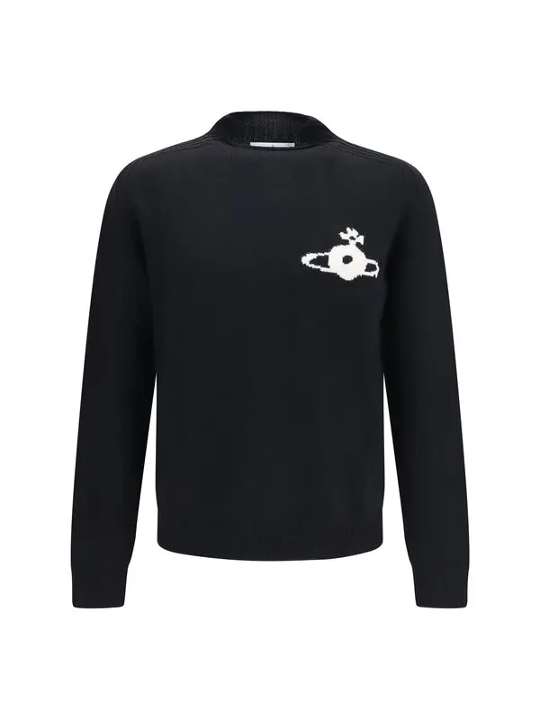 VIVIENNE WESTWOOD Merino Wool Fisherman Sweater