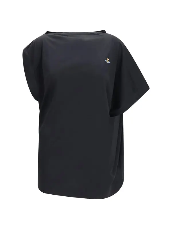 VIVIENNE WESTWOOD Hebo Oversized Asymmetric Top - Black
