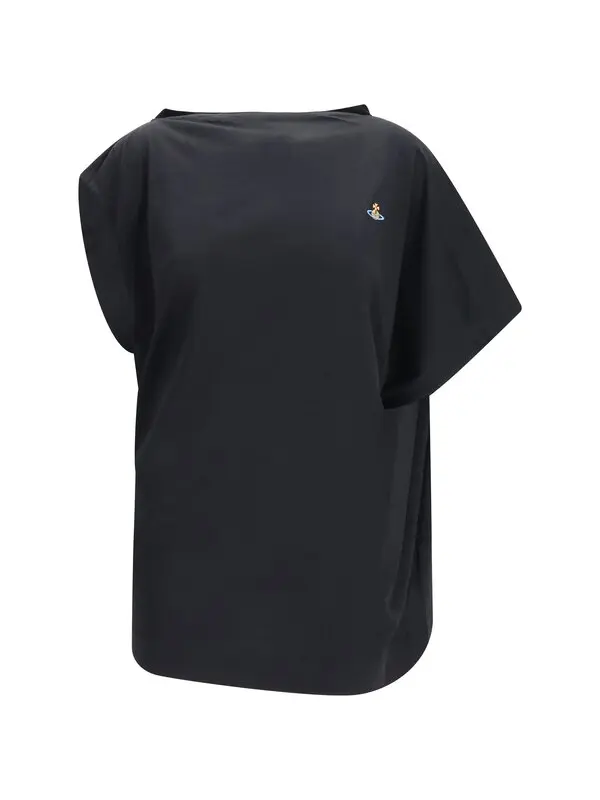 VIVIENNE WESTWOOD Hebo Oversized Asymmetric Top - Black