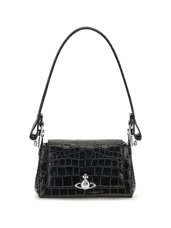 VIVIENNE WESTWOOD Hazel Shoulder Bag - Black