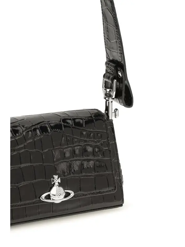 VIVIENNE WESTWOOD Hazel Shoulder Bag - Black