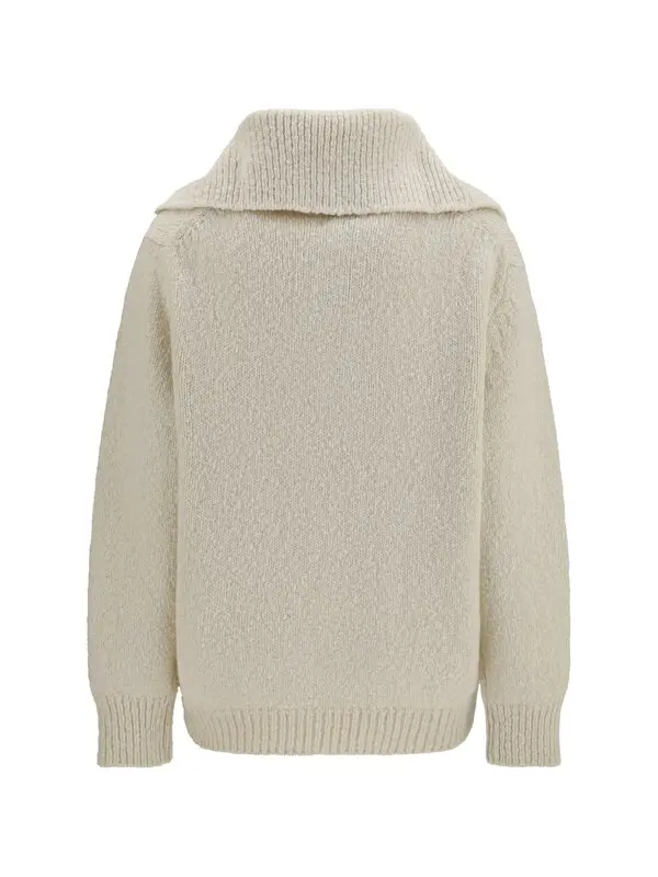 Malo High-neck Sailor Sweater With Button Detailing - Multicolor