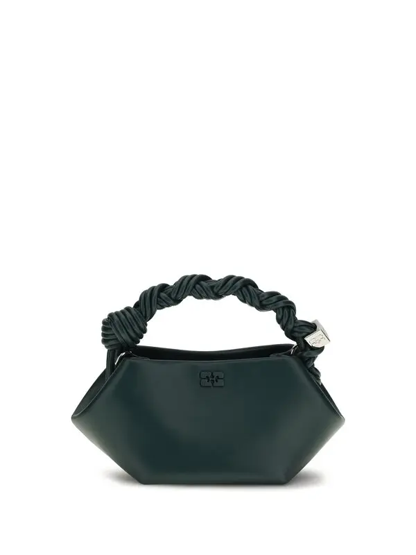 GANNI Mini Bou Handbag - Green