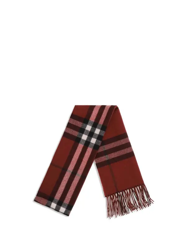Burberry Cashmere Check Scarf