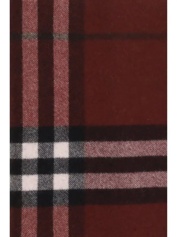 Burberry Cashmere Check Scarf