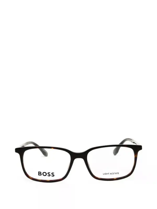 BOSS Rectangle-frame Glasses