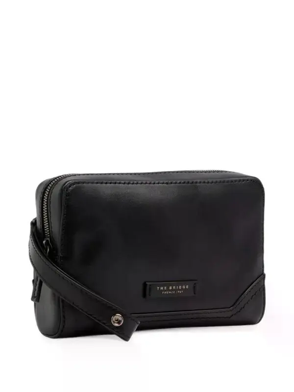 THE BRIDGE Matteo Leather Clutch Bag