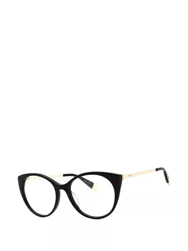 Furla Cat Eye Eyeglasses - Black