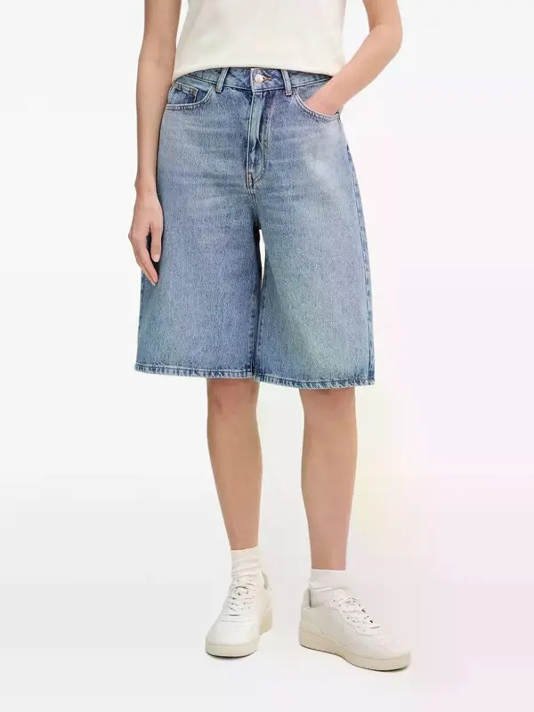 BENETTON Denim Shorts - Blue