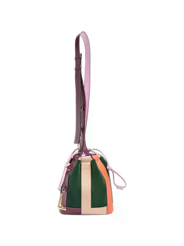 LANCEL Elles Leather Bucket Bag