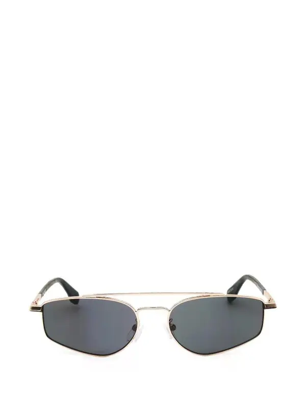 Adidas Tone Geometric Frame Sunglasses - Gold
