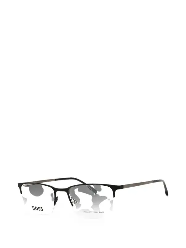 BOSS Rectangular-frame Glasses - Black