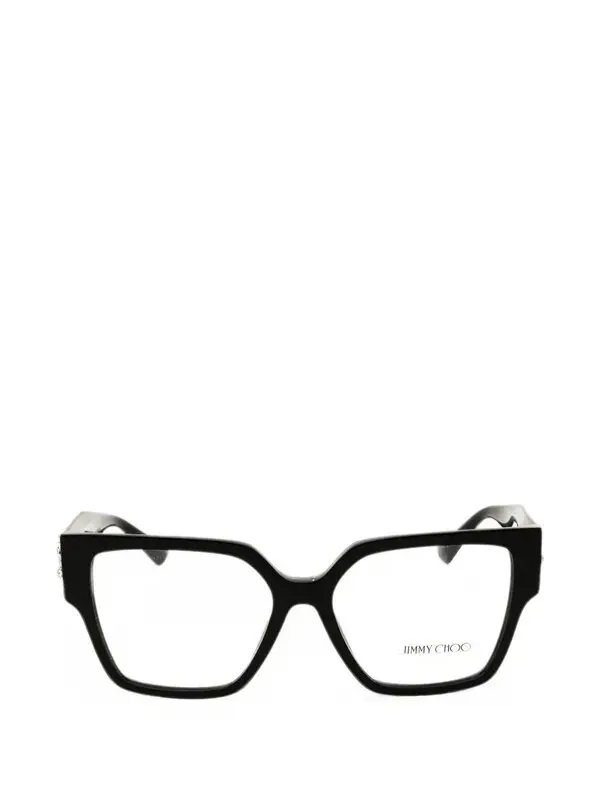 JIMMY CHOO Geometric Frame Eyeglasses