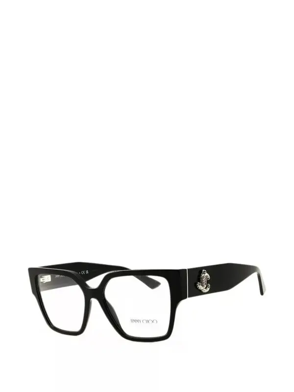 JIMMY CHOO Geometric Frame Eyeglasses