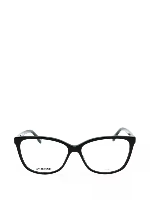 Moschino Rectangle-frame Glasses
