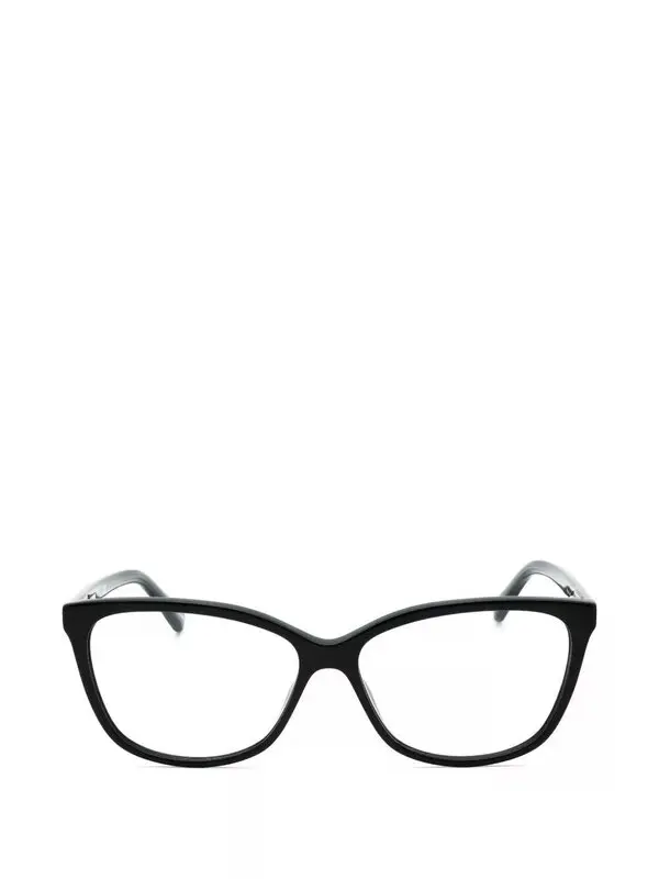 Moschino Rectangle Frame Eyeglasses - Black