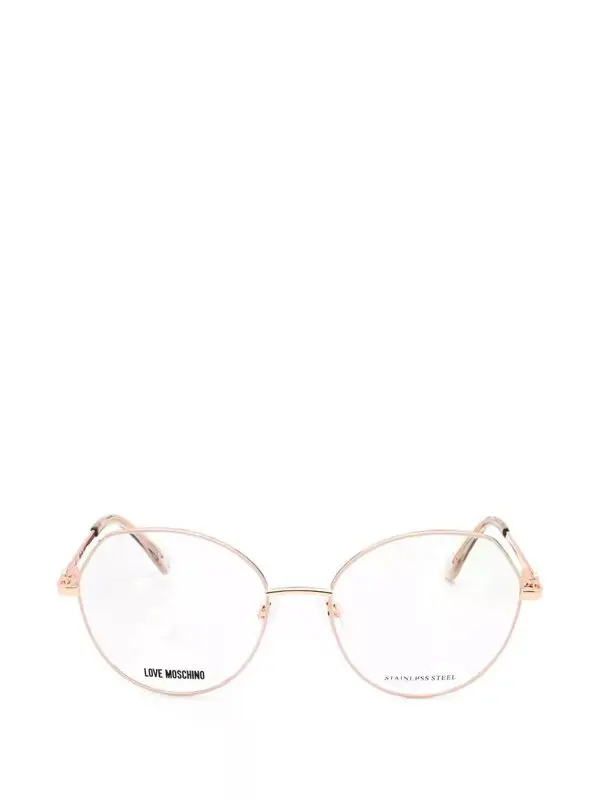 Moschino Round-frame Glasses