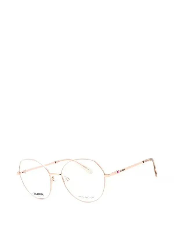 Moschino Round-frame Glasses