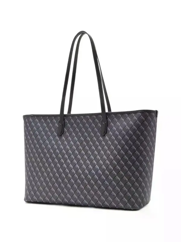 TAMMY & BENJAMIN Monogram Zip-top Tote Bag