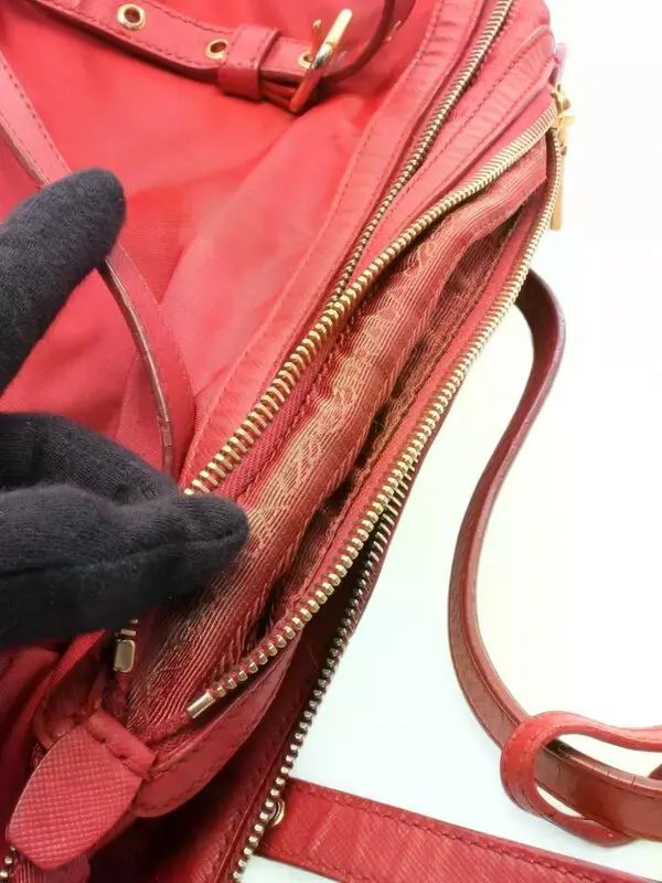 Prada 2000s Buckled Tote Bag