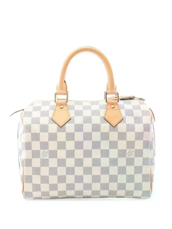 LOUIS VUITTON Speedy 25 Damier Azur Tote Bag