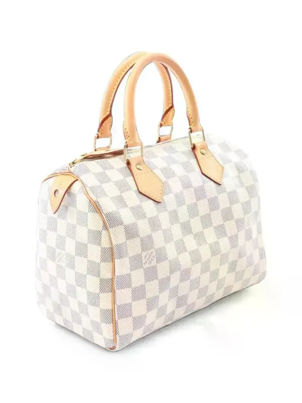 LOUIS VUITTON Speedy 25 Damier Azur Tote Bag