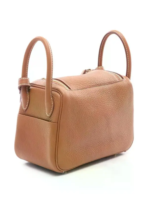 Hermès Mini Lindy Shoulder Bag - Brown