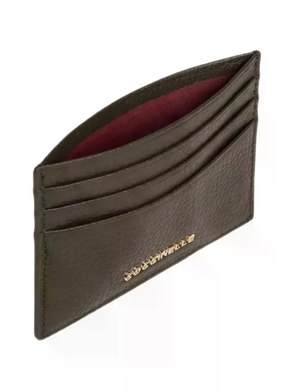 COCCINELLE Metallic Small Leather Card Holder