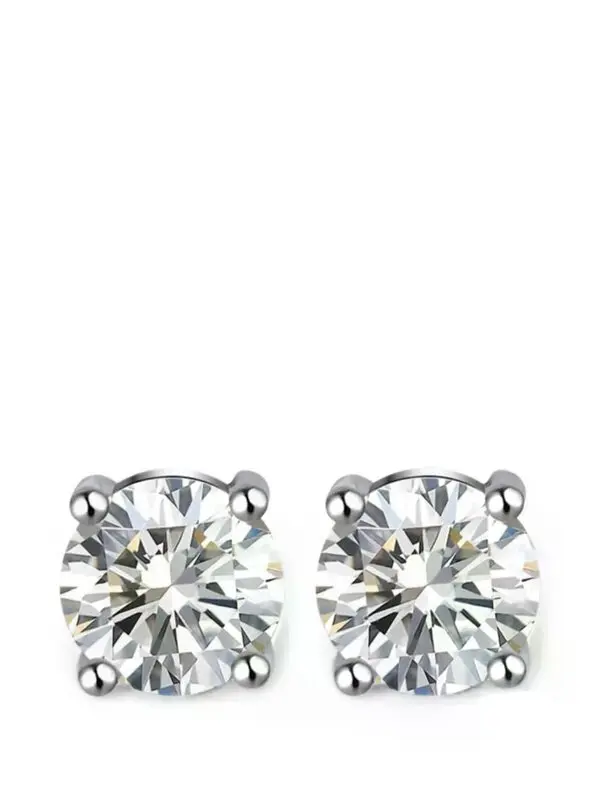 HZMER JEWELLERY Celestial Sparkle Round Cut Stud Earrings